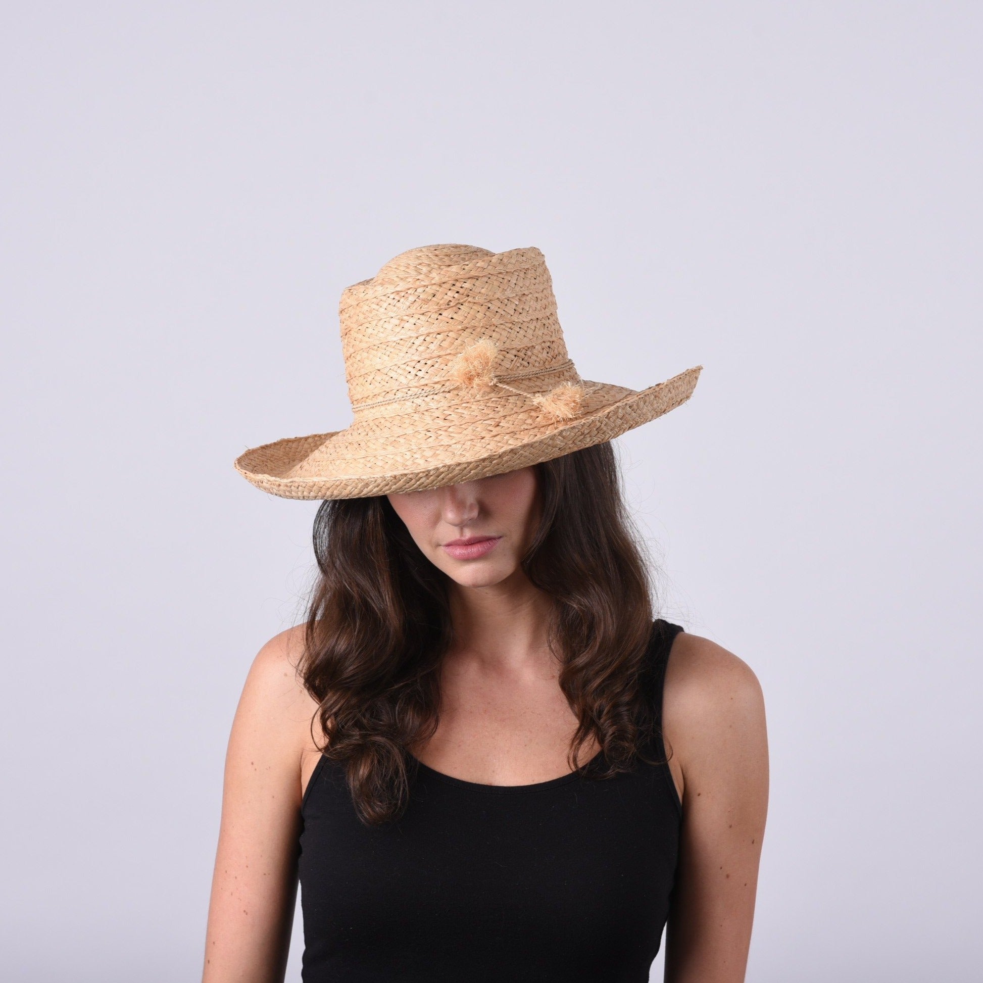 Women's Classic Leghorn & Raffia Straw Beach Hats - Peter Beaton – Page 2