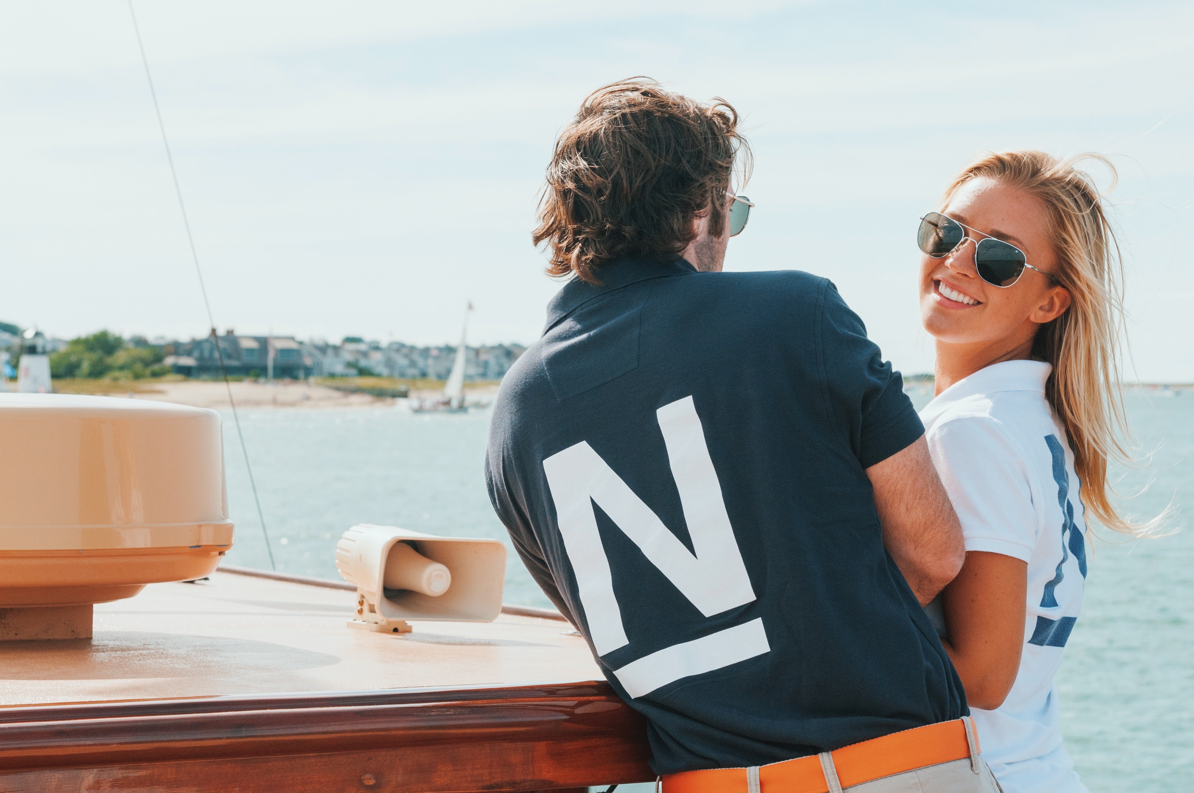 Men's N Logo Polo - Large N (chest and back) – Peter Beaton